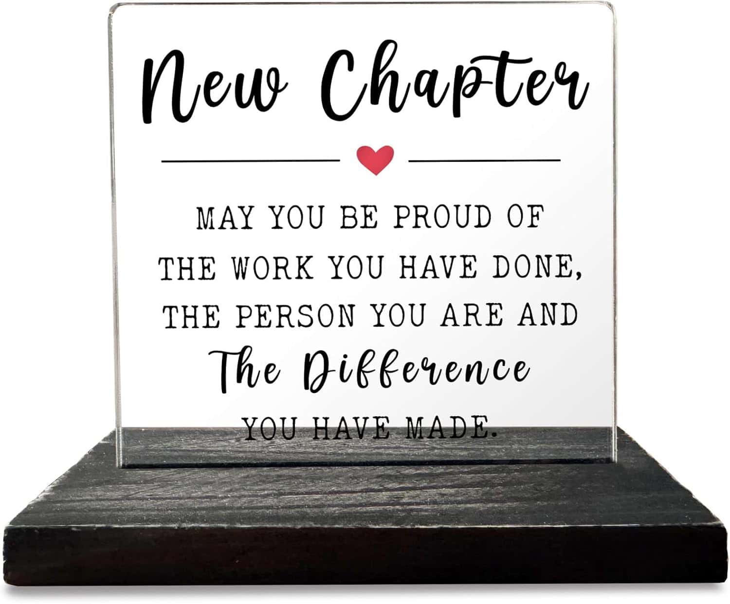 Women's Promotion Farewell Appreciation Gift Signs - Hom Baby