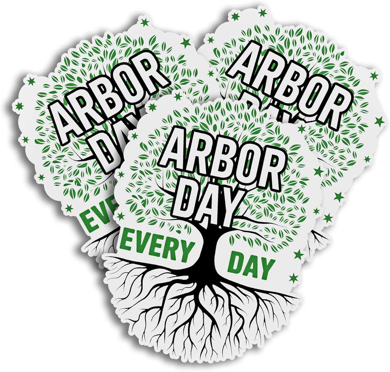 Nature-inspired Arbor Day Decals Stickers Laptop Car - Hom Baby